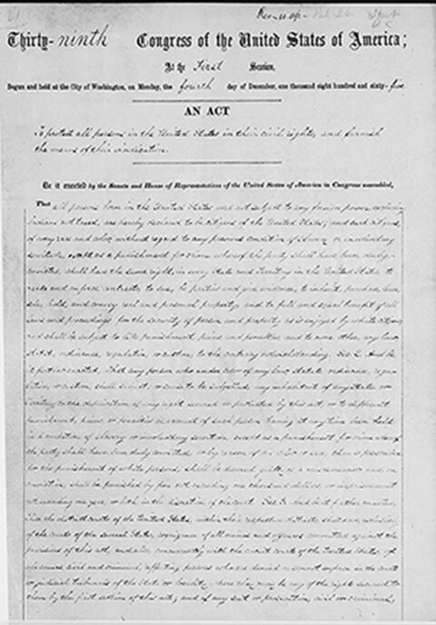 The Civil War Amendments: The 14th Amendment and Birthright Citizenship ...